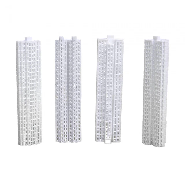 DIORAMA RESIDENTIAL BUILDING Props Railroad Architecture Model DIY ...