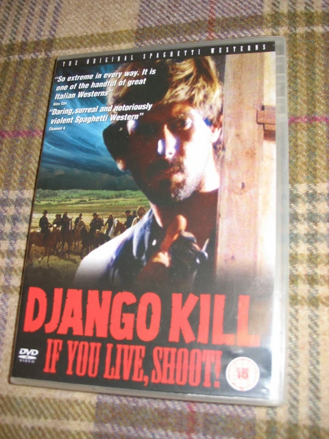DVD DJANGO KILL If you Live Shoot - Ray Lovelock, Tomas Milian, spaghettis, 1967 EUR 9,14 ...
