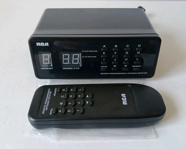 RCA VH226E PROGRAMMABLE Antenna Rotator Display Controller With Remote ...