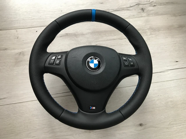 ORIGINAL M PAKET Lenkrad BMW E81 E82 E84 E87 E88 E90 E91 E92 E93 Lederlenkra TOP EUR 230,00 ...