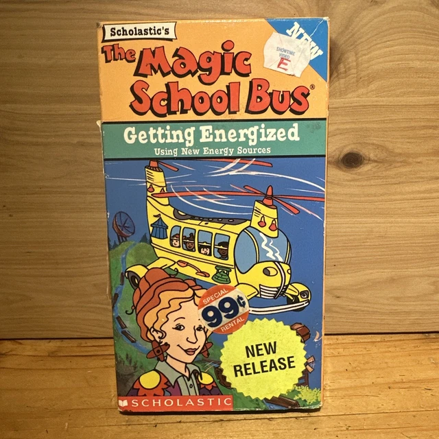 MAGIC SCHOOL BUS, The - Getting Energized (VHS, 1998) * Buy 2 Get 1 ...