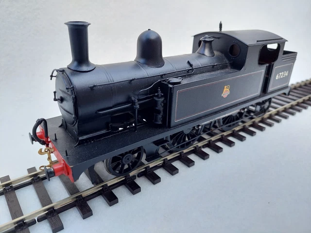 O-GAUGE 2-4-2T TANK locomotive BR 27234 black, kit built £150.00 ...