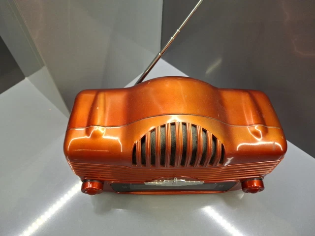 VINTAGE TUCKY RED Transistor AM/FM Radio Retro EUR 9,90 - PicClick IT