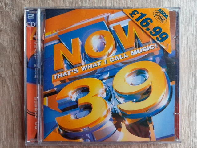 NOW THATS WHAT I CALL MUSIC 39 - inc ALL SAINTS, PULP, ROBBIE WILLIAMS ...