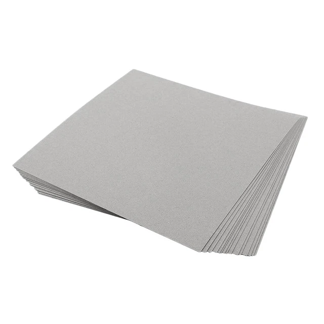 10 SHEETS A5 GREYBOARD PREMIUM 3000 MICRON 3.00mm Thick STRONG Backing ...