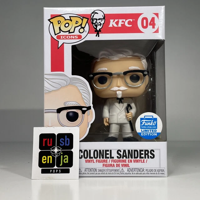 FUNKO POP! AD Icons KFC Colonel Sanders with Cane #04 £25.99 - PicClick UK