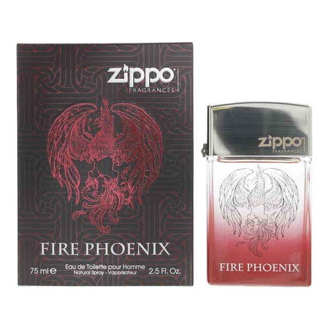 ZIPPO FIRE PHOENIX Eau de Toilette 75ml Spray - NEW. Men's - EDT For ...