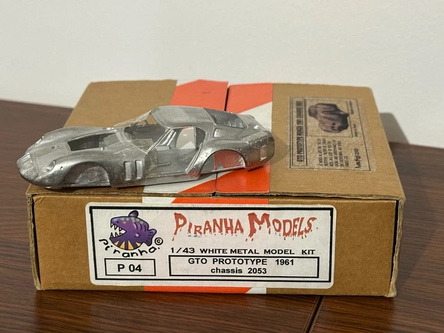 KIT PIRANHA FERRARI 250 Gto Prototype 1961 1/43 No Tron Bbr Tameo Amr ...