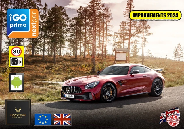 IGO MAPS GPS Next Genetarion NO SD CARD- 2023 UK + EUROPE - GPS OFFLINE ...