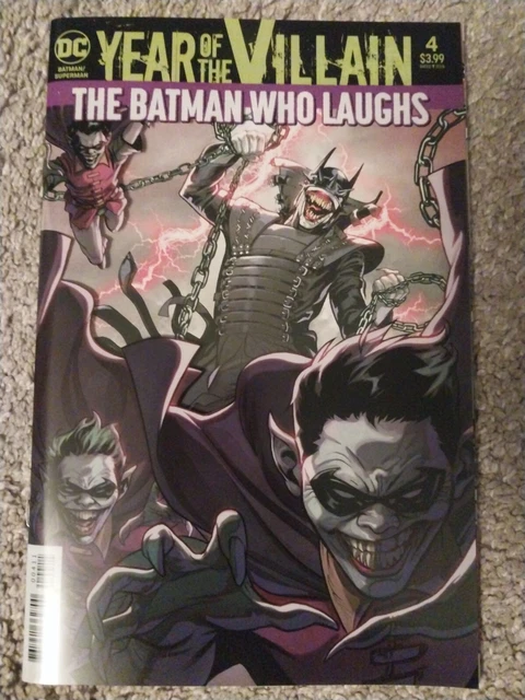 BATMAN/SUPERMAN #4 THE Batman Who Laughs Year Of The Villain Nuovo ...