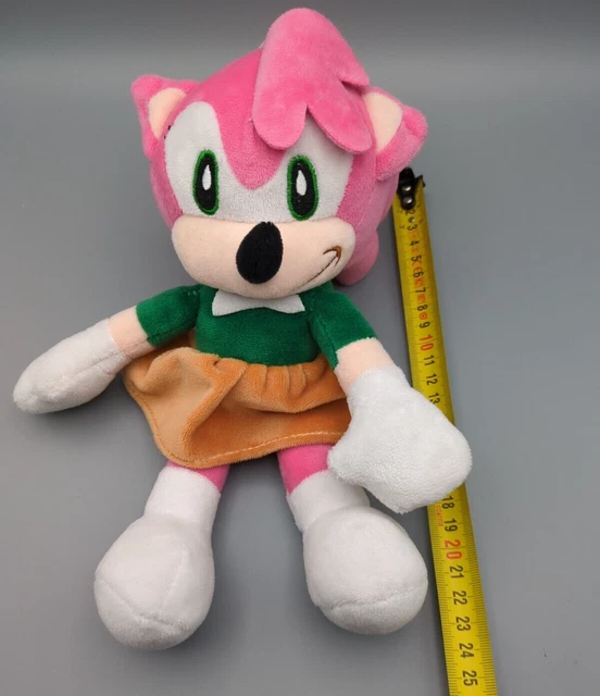[RARE] SONIC AMY Pink Sonic Plush Blush Plush, Sega, Good Condition ...