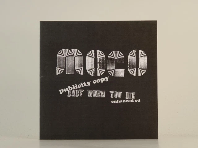 MOCO BABY WHEN You Die (H1) Affranchissement Gratuit Au Royaume-Uni EUR ...