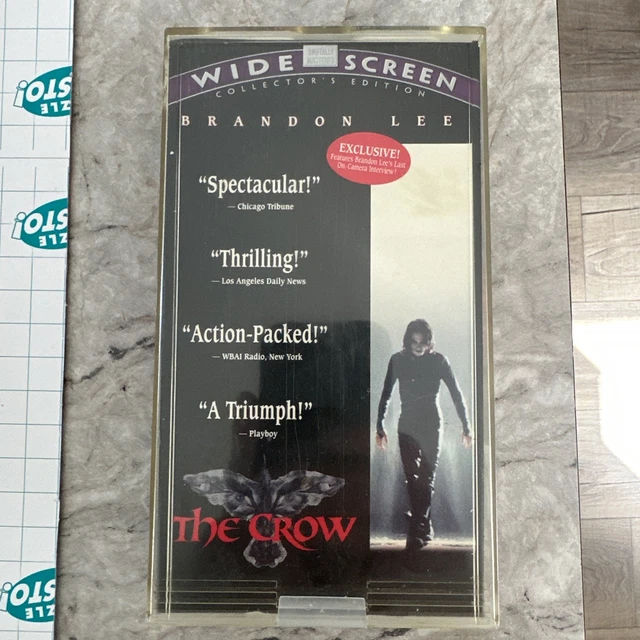 THE CROW VHS 1994 Brandon Lee, Miramax $27.69 - PicClick CA