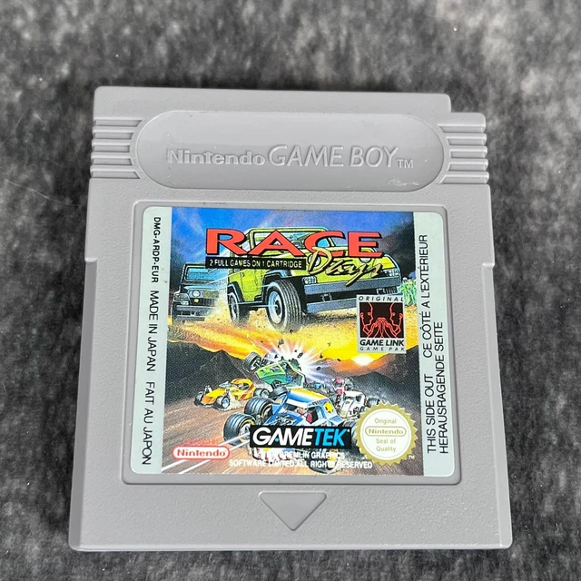 RACE DAYS NINTENDO Game Boy Color Advance Game - Cart Only Genuine ...