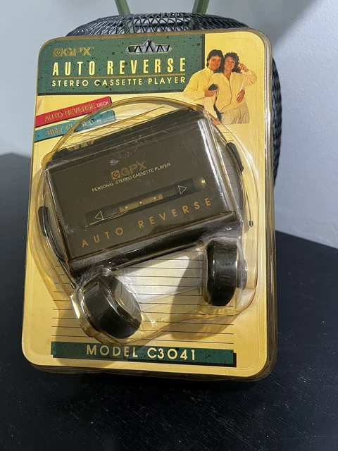VINTAGE GPX AUTO Reverse stereo cassette player Model C3041 $30.00 ...