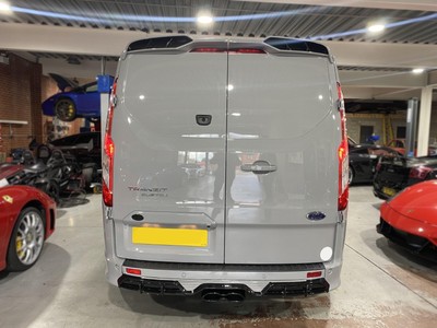 FORD TRANSIT CUSTOM Rear Bumper Add On V3 PLASTIC Splitter £535.00 ...