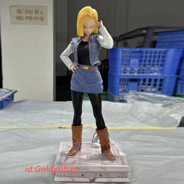 CPR STUDIO DRAGON Ball Android 18 Resin Statue In Stock 1/6 Scale H30cm ...