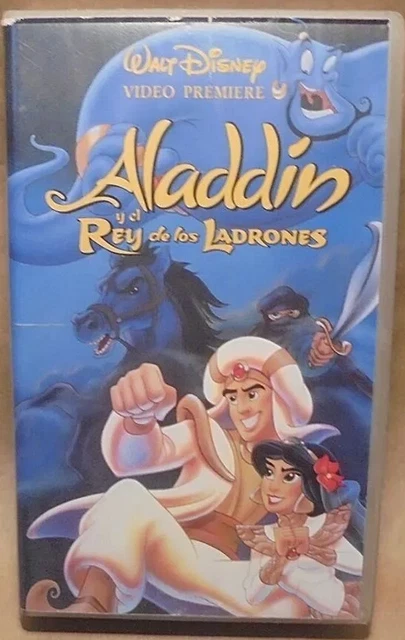 VHS WALT DISNEY Aladin Y El Rey De Los Ladrones.VHS original. EUR 3,00 ...