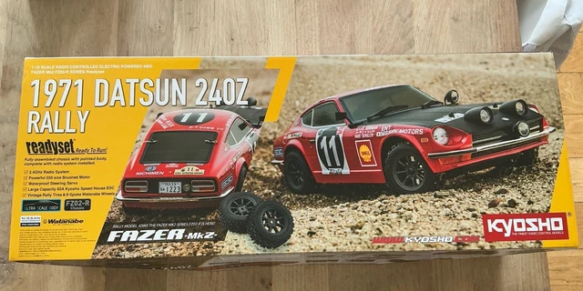 KYOSHO DATZUN RALLY RC Car With Full Light Set £199.99 - PicClick UK