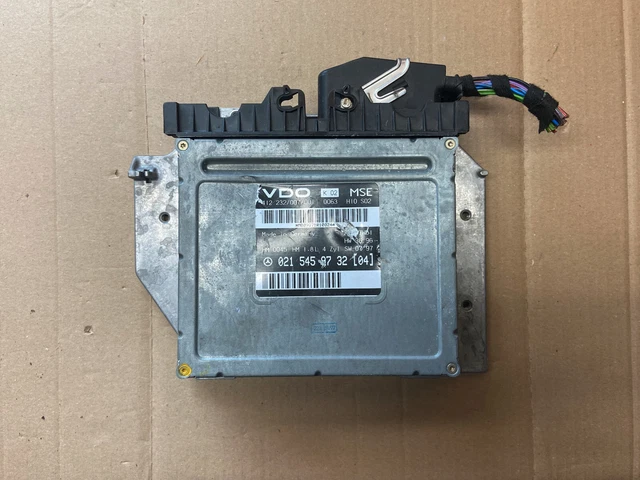 MERCEDES BENZ C W202 0215459732 MOTORSTEUERGERÄT VDO Engine Control Unit ECU EUR 45,00 - PicClick IT