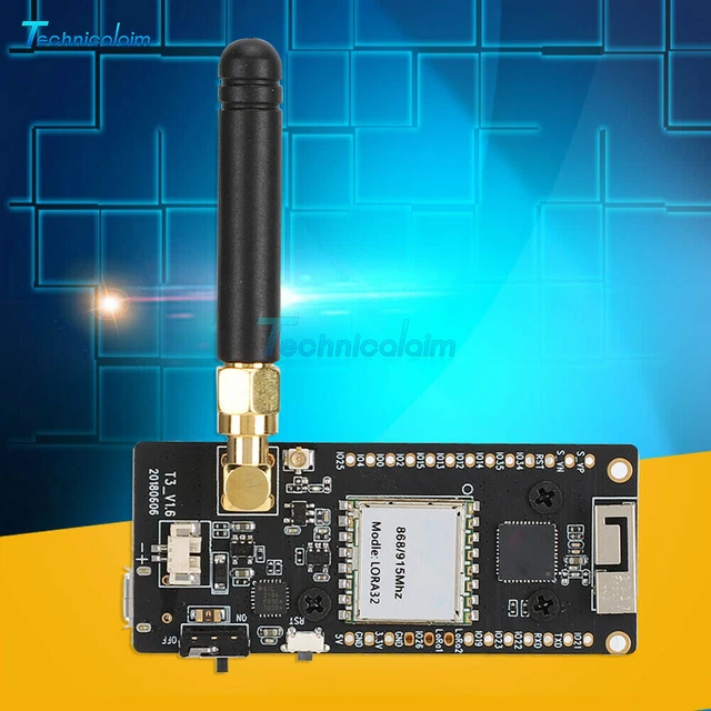 LORA32 V2.1 ESP32 LoRa OLED 0.96 Wifi Bluetooth Wireless Module 433/868 ...