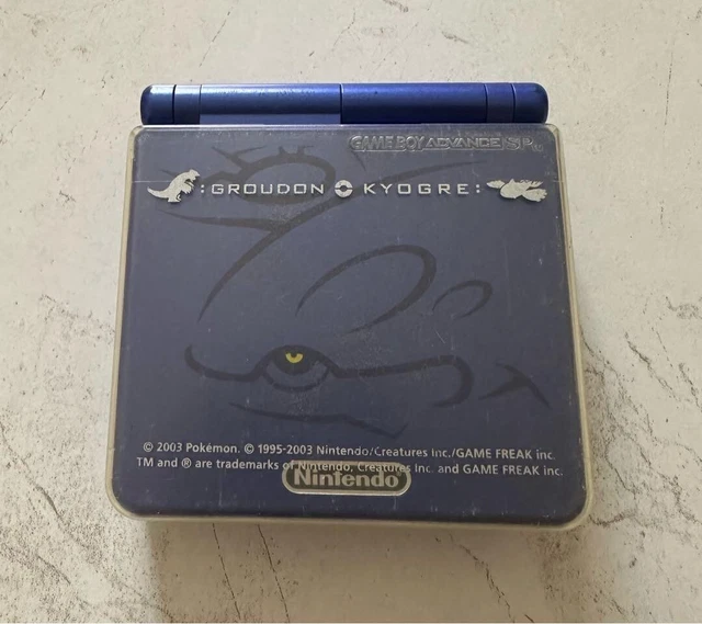 KYOGRE GAME BOY ADVANCE SP Pokemon POKEMON CENTER LIMITED Console da Jp ...