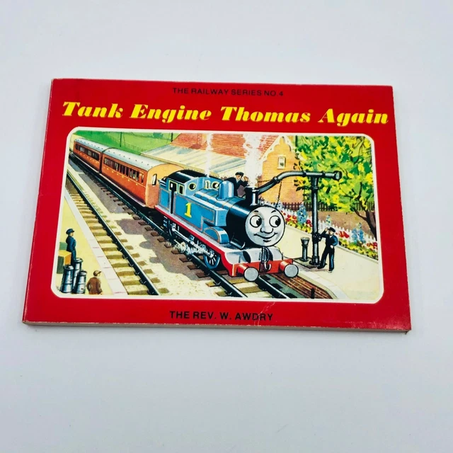 TANK ENGINE THOMAS Again The Railway Series #4 Rev. W. Awdry Vintage ...