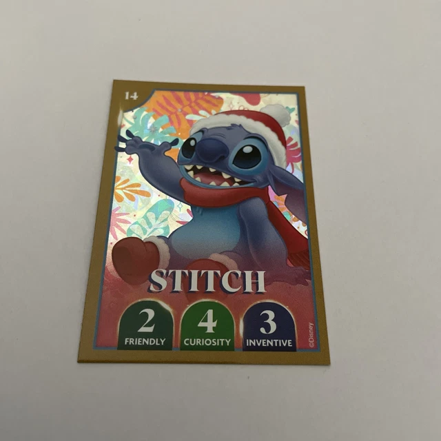 MORRISONS DISNEY CHRISTMAS Party 2025 Trading Card Stitch - Shiny £4.91 ...
