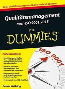 QUALITÄTSMANAGEMENT NACH ISO 9001:2015 für Dummies de... | Livre | état ...