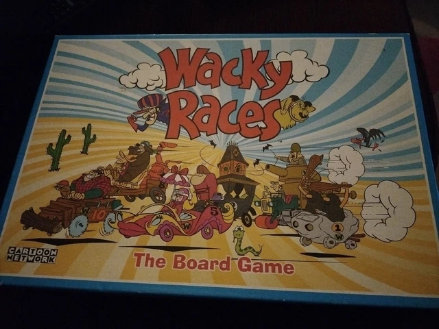 WACKY RACES THE Board Game 2001 Cartoon Network. Totally Complete. VGC ...