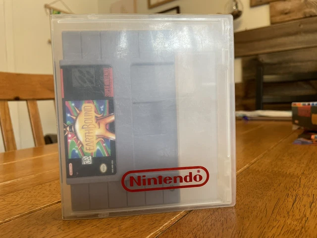 EARTHBOUND SNES COMPLETE With Box, Guide, Scratch and Sniff Cards ...
