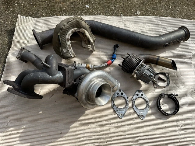 MAZDA RX7 FD3S Single Turbo Conversion Kit - Hks T04S Greddy Manifold ...