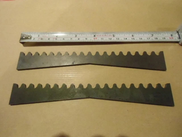 2 X PAIRS WELD ON FOOTREST WIDENERS PEGS SERRATED Trials Twinshock ...