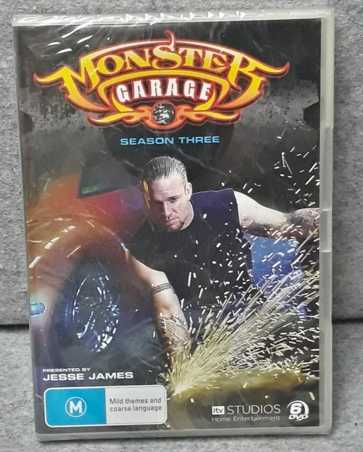 NEW: MONSTER GARAGE Season 3 TV Series DVD Region 4 PAL Free Fast Post ...