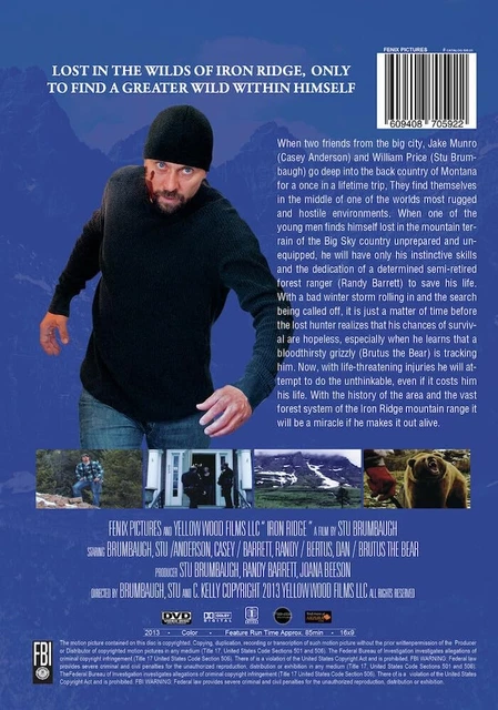 IRON RIDGE (DVD) Stu Brumbaugh Casey Anderson Randy Barrett (US IMPORT ...