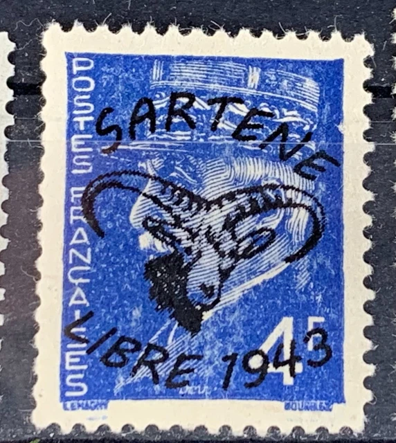 LOCAL FRANCE 1945 Liberation overprint Sartene MNH £2.49 - PicClick UK