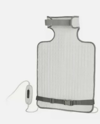 SILVERCREST BACK & neck heat pad~6 heat settings & Automatic power off ...