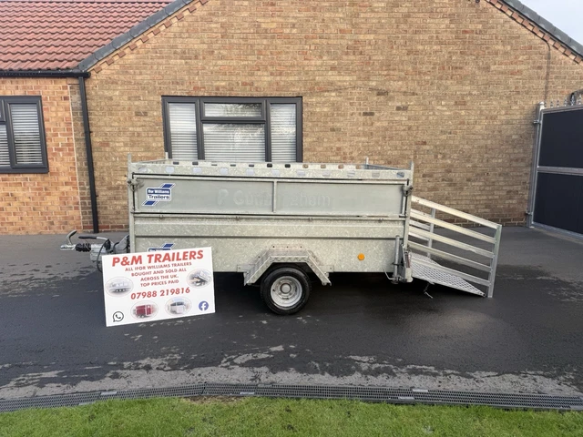 IFOR WILLIAMS Q8B Livestock Trailer £2,505.70 - PicClick UK