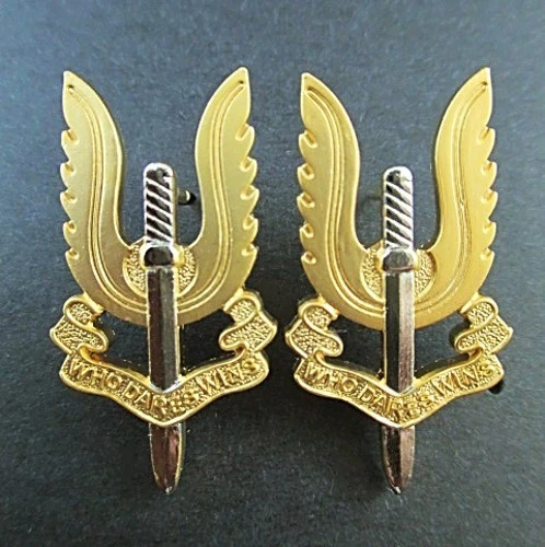 GENUINE AUSTRALIA SAS Special Air Service Regiment Sasr Collar Badge ...
