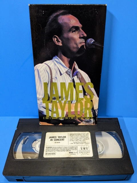 JAMES TAYLOR IN Concert VHS £12.47 - PicClick UK
