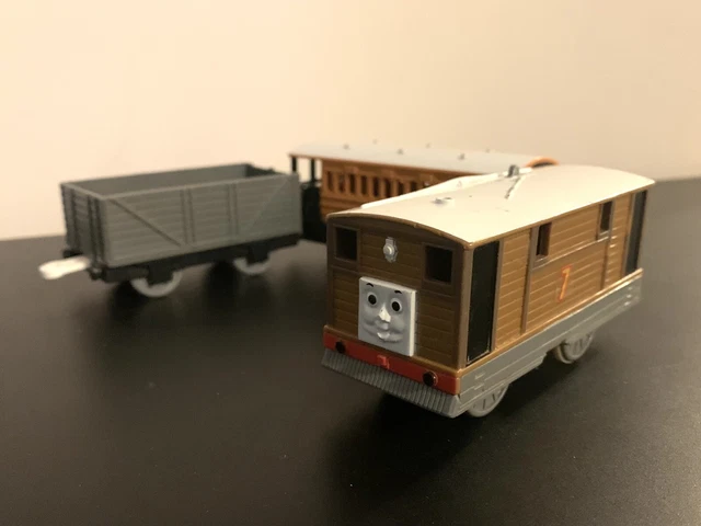 THOMAS AND FRIENDS 'Toby’ Trackmaster TOMY Plarail With complete Set! £ ...
