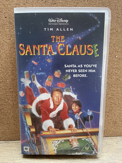 DISNEY THE SANTA Clause VHS 1994 Tim Allen Christmas Holiday Family ...