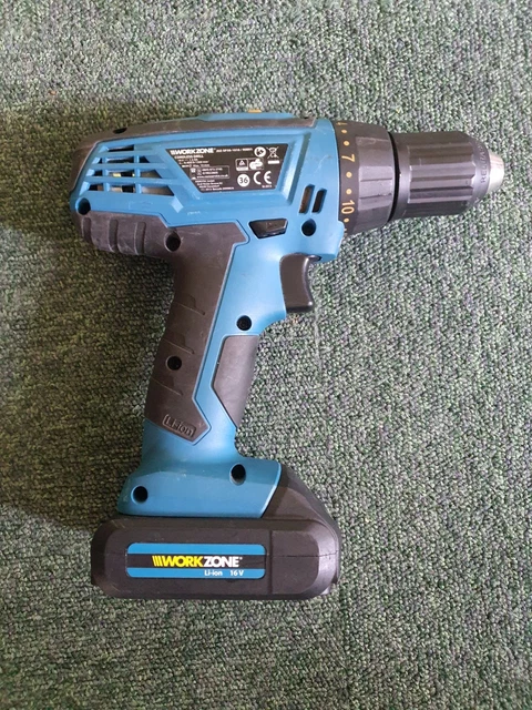 WORKZONE 16 VOLT Battery Drill £8.52 - PicClick UK
