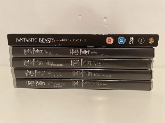 HARRY POTTER COMPLETE DVD Film Collection Set All 8 Films Plus ...