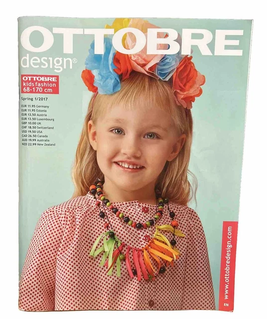 OTTOBRE DESIGN MAGAZINE Kids Sewing Pattern Spring 1/2017 £7.80 ...