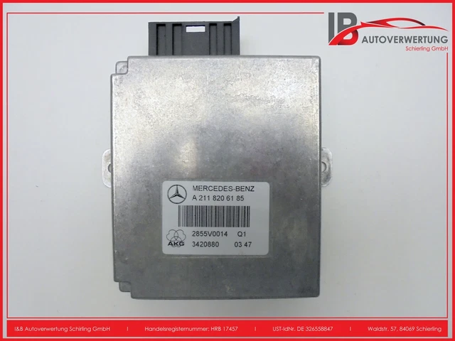 MERCEDES W211 original telephone hands-free control unit 2118206185 £21 ...