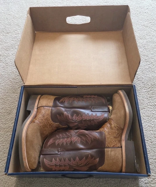 MEN'S LUCCHESE 2000 Cowboy Boots Size 10.5D Buccaneer T4458 £162.94 ...