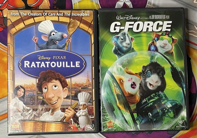 DISNEY MOVIE 2 DVD Bundle. Ratatouille and G-Force. Tested/working $15. ...