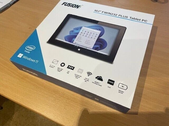WINDOWS 11 FUSION 5 FWIN232 PLUS N4120 10.1 Tablet PC 64GB Storage 4GB ...