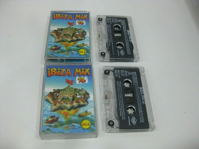 IBIZA MIX 96 MC1 - MC2 Cassette B.B.E D.J.Sammy-Speed Limity-Fun ...